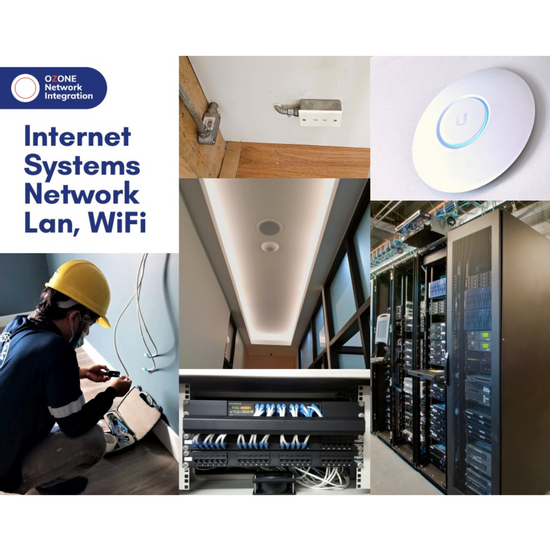 OzoneNet ติดตั้งระบบ Network ,LAN, WIFI , Fiber optic เชียงใหม่และภาคเหนือ
