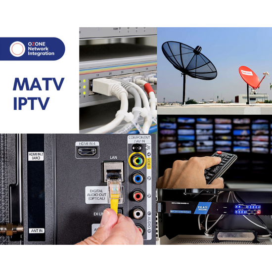 OzoneNet บริการติดตั้งระบบ IPTV /MATV SYSTEM เชียงใหม่และภาคเหนือ