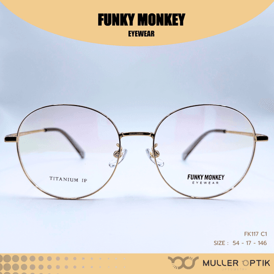 กรอบแว่นตา FUNKY MONKEY รุ่น FK117 C1 ร้านแว่นตามุลเลอร์