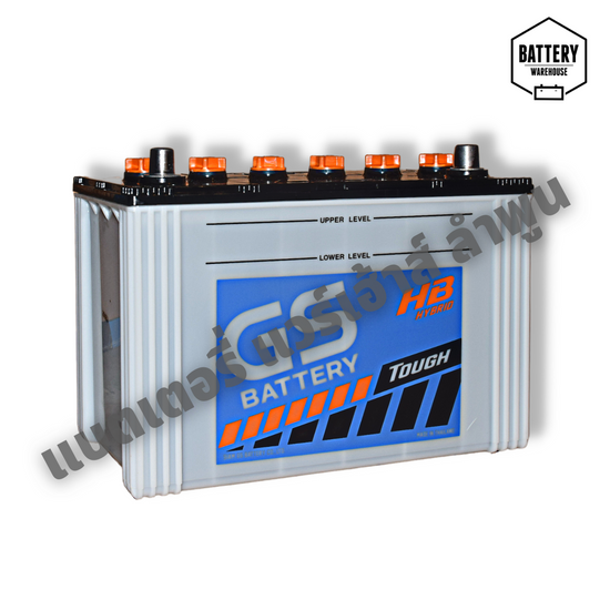 แบตเตอรี่รถยนต์ GS Extra120L PLUS (JIS 80D31L)