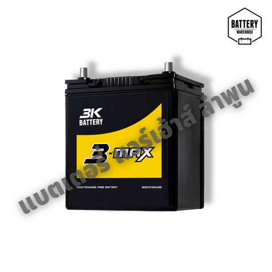 แบตเตอรี่รถยนต์ 3K MAX60W (JIS 44B19L-MF)