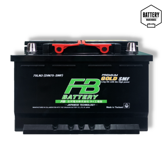 แบตเตอรี่รถยนต์ FB Premium Gold LBN3 (DIN72-SMF)
