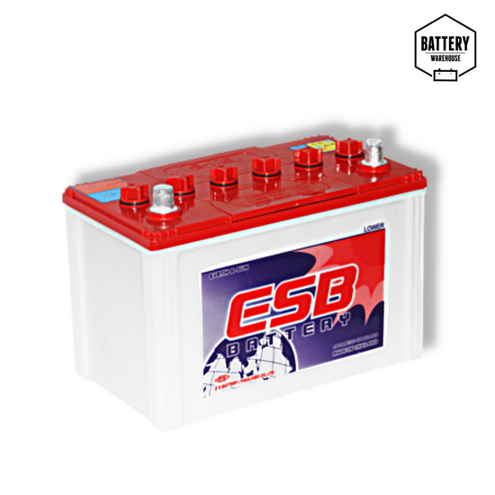 แบตเตอรี่รถยนต์ ESB E-125L (JIS 75D31L)