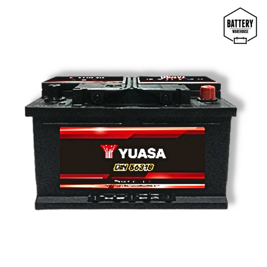 แบตเตอรี่รถยนต์ YUASA 56318 LN3-DIN 63 (MF)