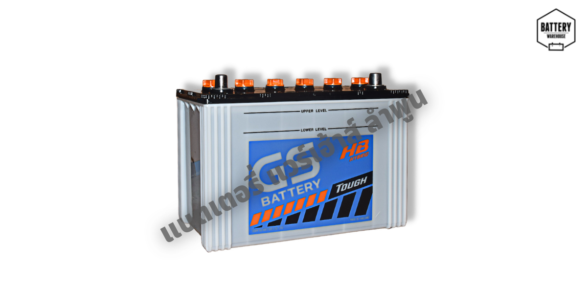 แบตเตอรี่รถยนต์ GS Extra120L PLUS (JIS 80D31L)