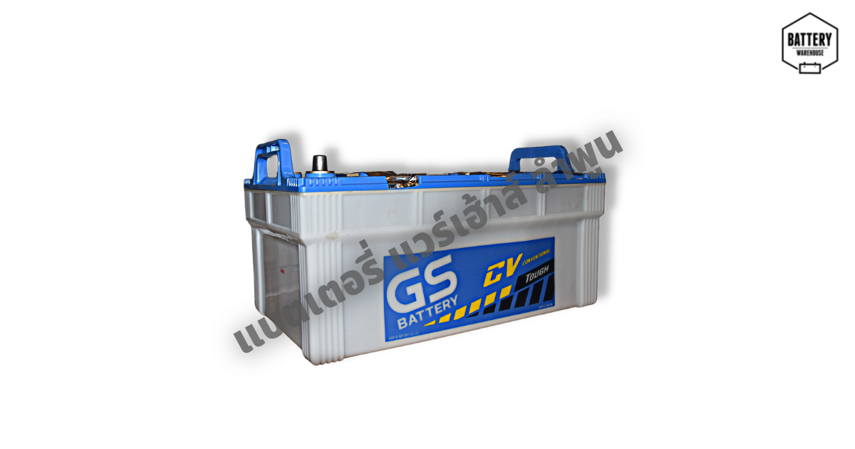 แบตเตอรี่รถยนต์ GS N200 (JIS 190H52)