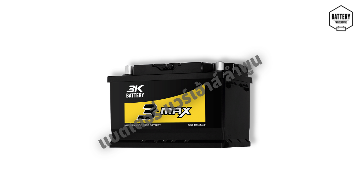 แบตเตอรี่รถยนต์ 3K MAXLB3W-DIN 71 (MF)