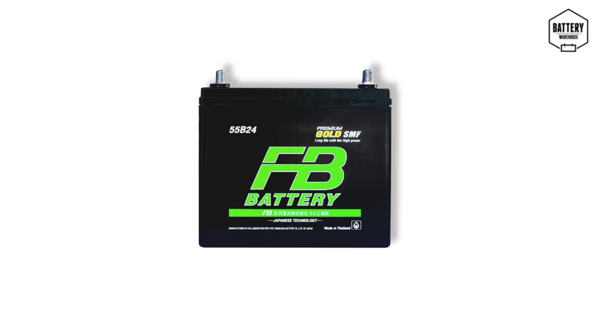 แบตเตอรี่รถยนต์ FB Premium Gold G-2100R (JIS 55B24R-SMF)