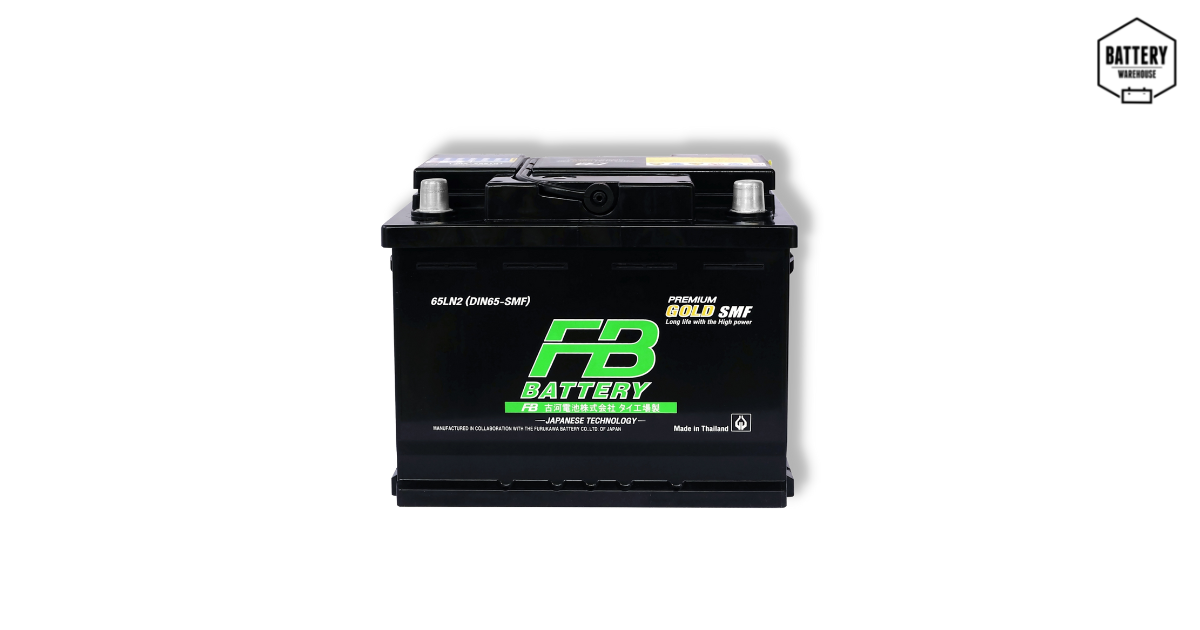 แบตเตอรี่รถยนต์ FB Premium Gold LN2 (L) (DIN65-SMF)