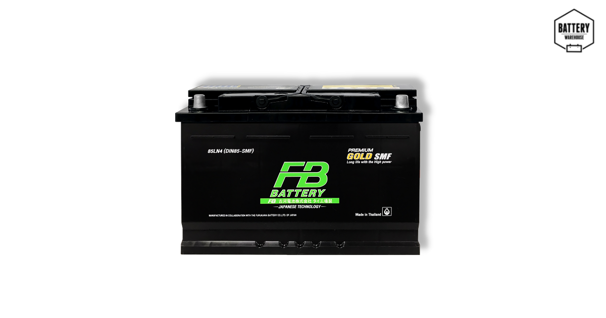 แบตเตอรี่รถยนต์ FB Premium Gold LN4 (DIN85-SMF)