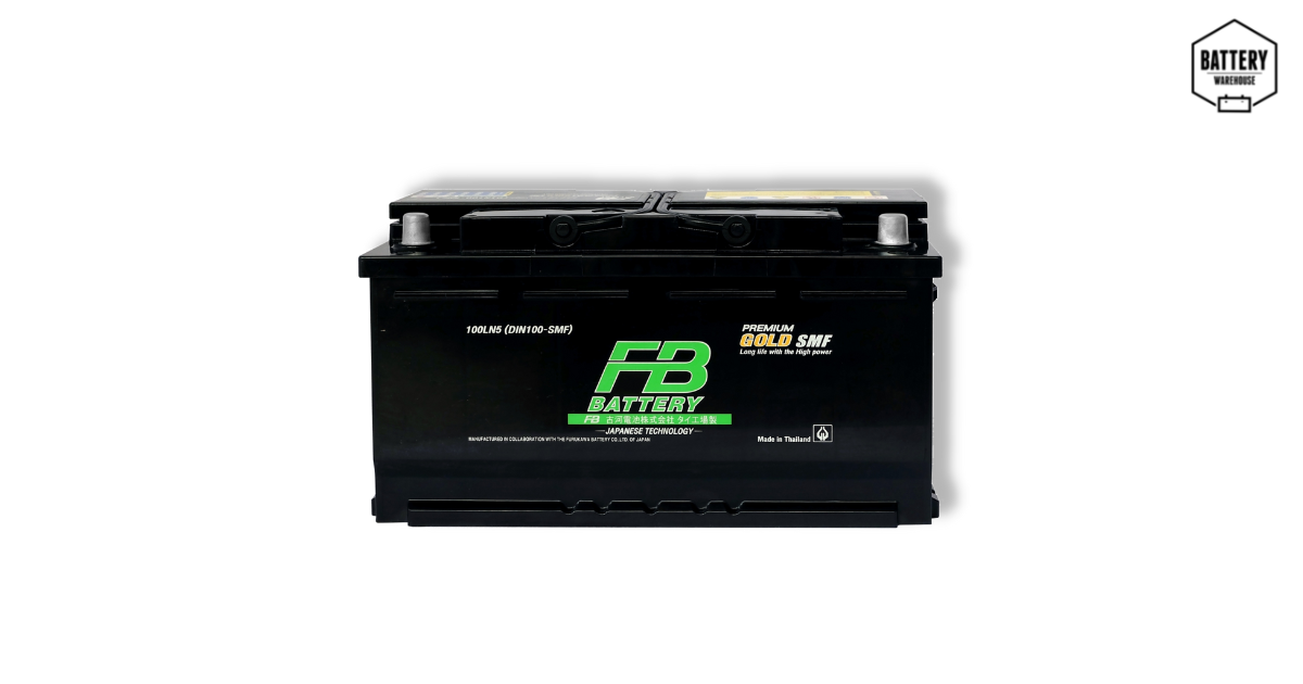 แบตเตอรี่รถยนต์ FB Premium Gold LN5 (DIN100-SMF)