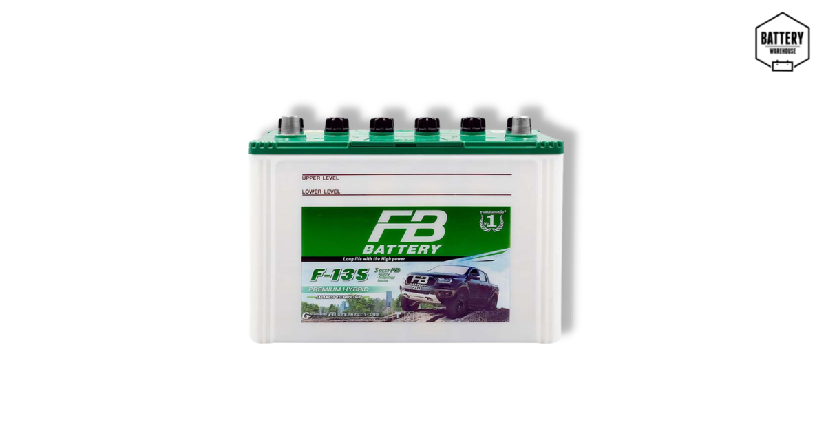 แบตเตอรี่รถยนต์ FB Hybrid F-135R (JIS 85D31R)