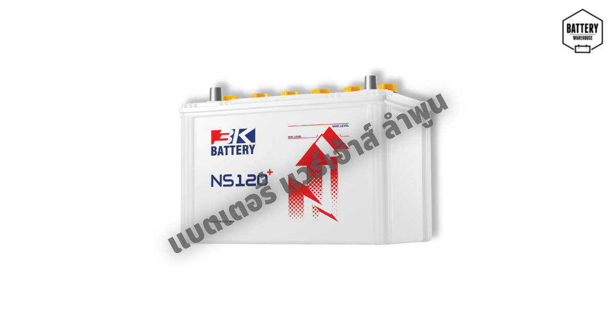 แบตเตอรี่รถยนต์ 3K NS120L PLUS (JIS 95D31L)