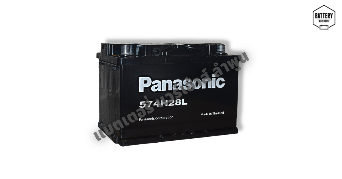 แบตเตอรี่รถยนต์ PANASONIC รุ่น DIN574H28L-MF