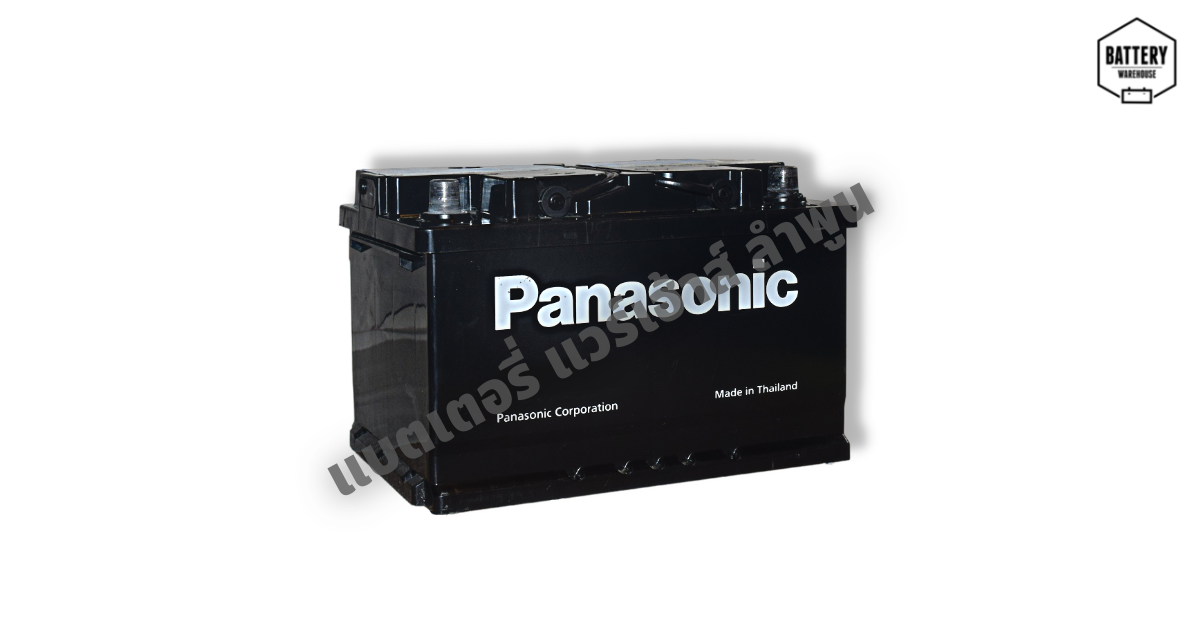 แบตเตอรี่รถยนต์ PANASONIC รุ่น DIN60038-MF