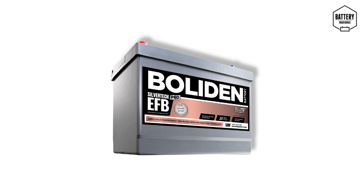 แบตเตอรี่รถยนต์ BOLIDEN SVT PRO EFB Q95 (JIS 125D23L)