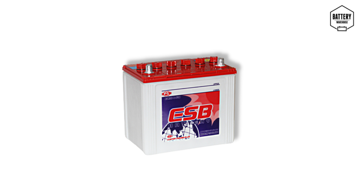 แบตเตอรี่รถยนต์ ESB E-95 (N50ZL) (JIS 55D26L)