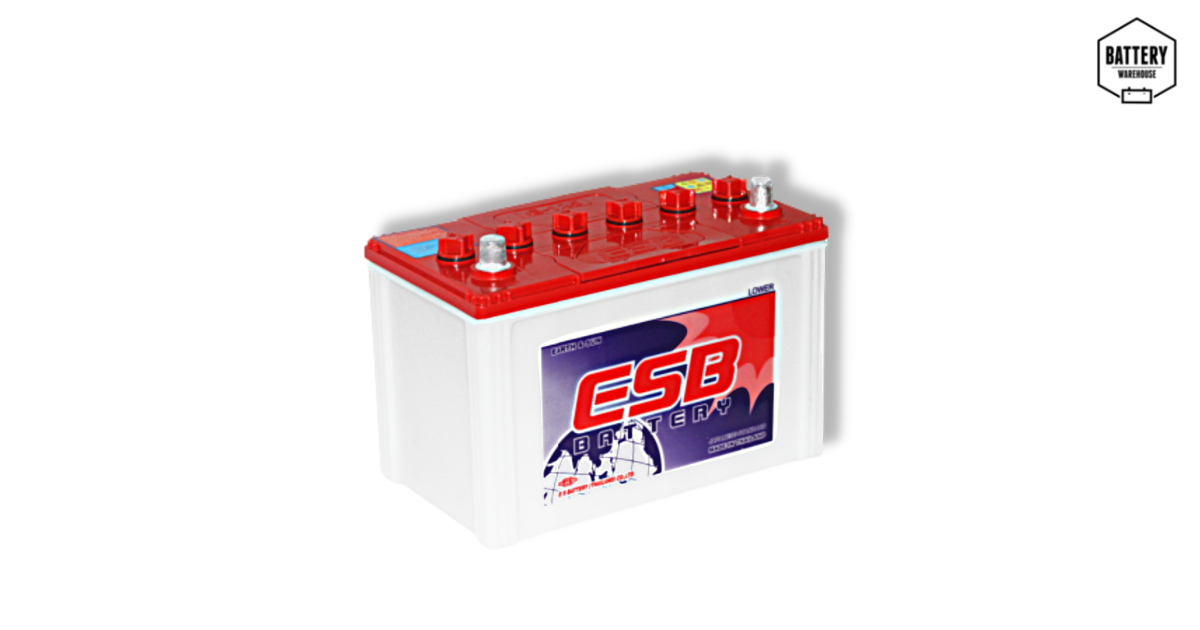 แบตเตอรี่รถยนต์ ESB E-125L (JIS 75D31L)