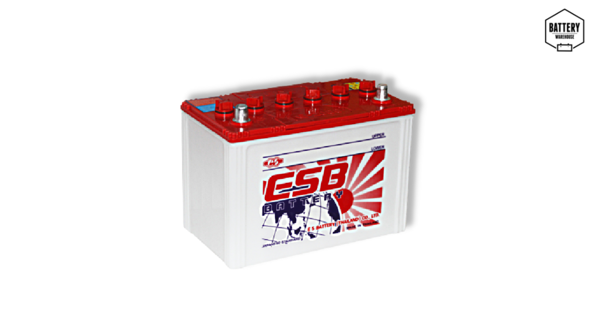 แบตเตอรี่รถยนต์ ESB E2000L (JIS 95D31L)