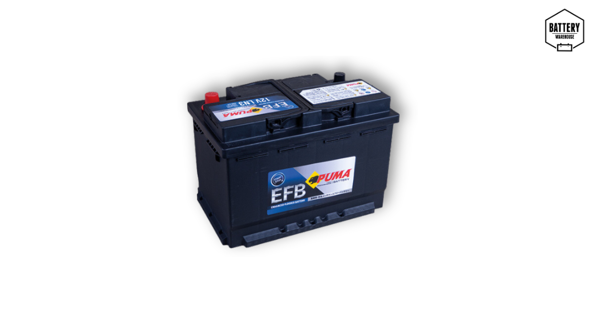 แบตเตอรี่รถยนต์ PUMA EFB LN3-SMF