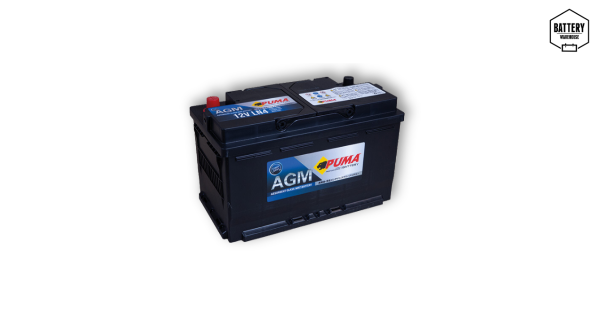 แบตเตอรี่รถยนต์ PUMA AGM LN4-SMF