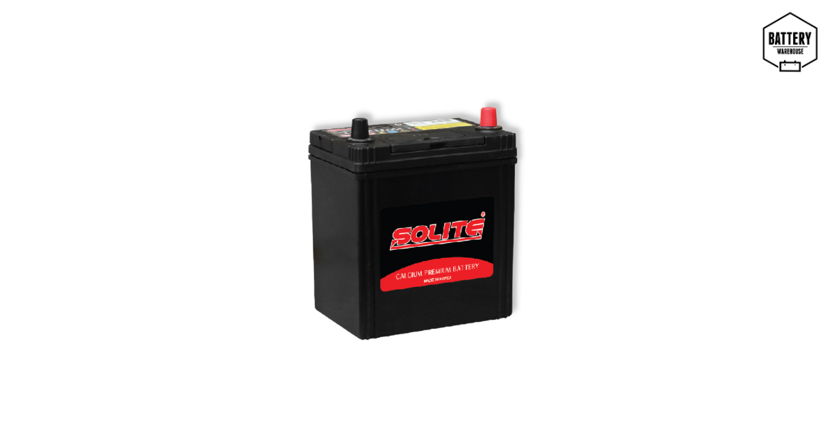 แบตเตอรี่รถยนต์ SOLITE รุ่น 40B19R (SMF)