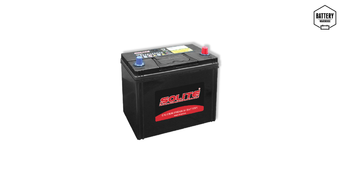 แบตเตอรี่รถยนต์ SOLITE รุ่น 55B24L (CMF)