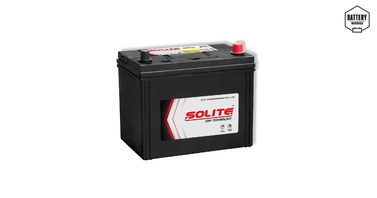 แบตเตอรี่รถยนต์ SOLITE รุ่น 85D26L (CMF)