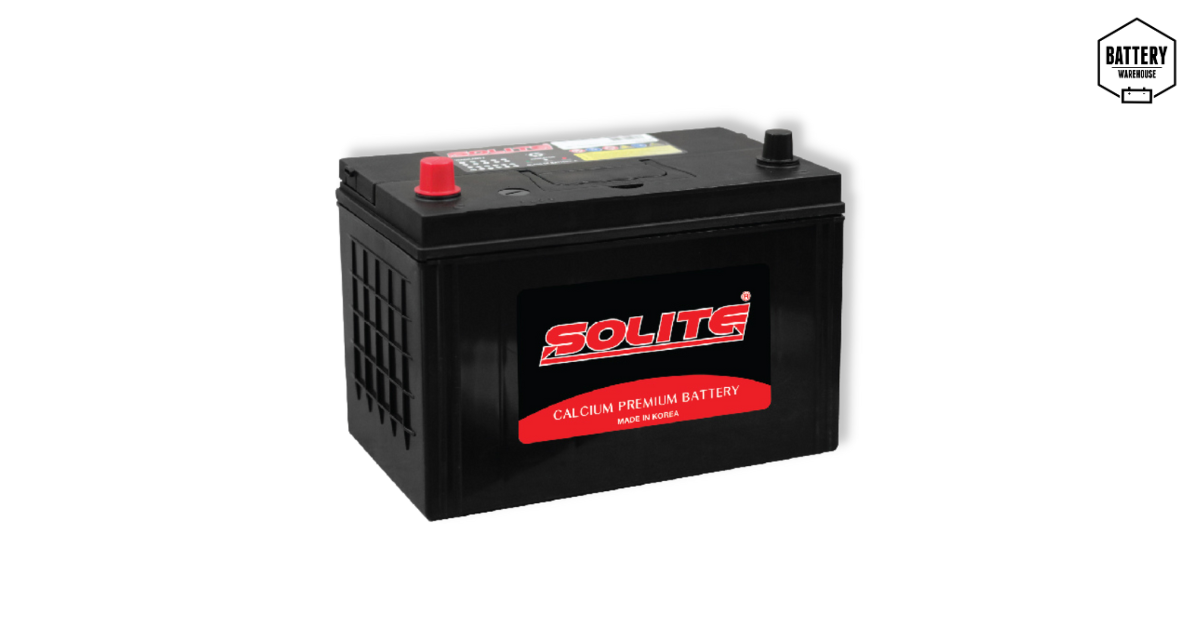 แบตเตอรี่รถยนต์ SOLITE รุ่น 95D31R (CMF)
