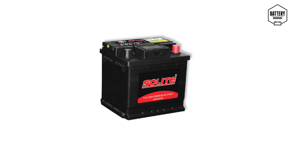 แบตเตอรี่รถยนต์ SOLITE รุ่น 55066 (CMF)