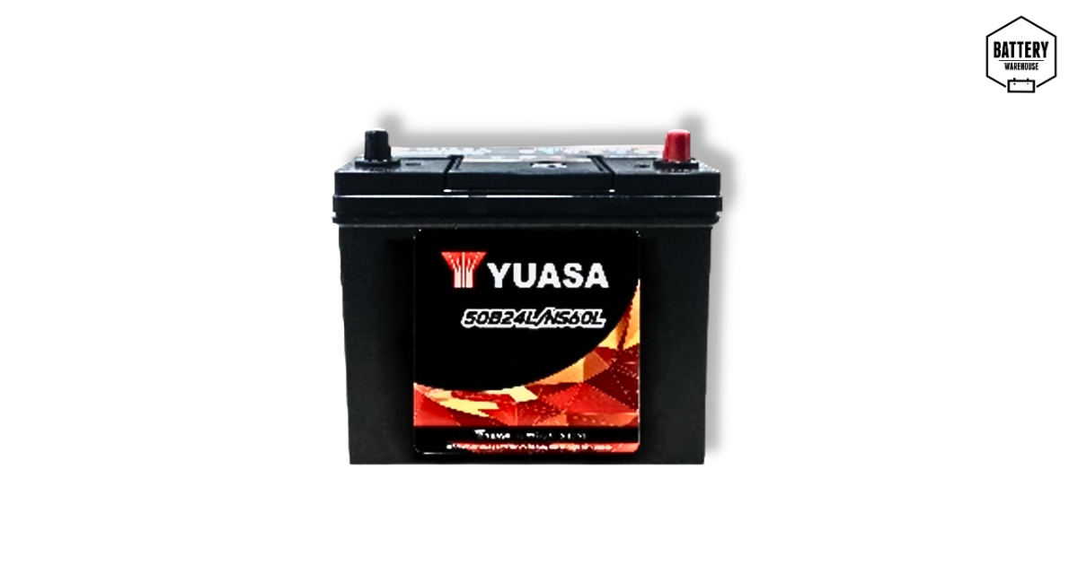 แบตเตอรี่รถยนต์ YUASA 50B24L-SMF