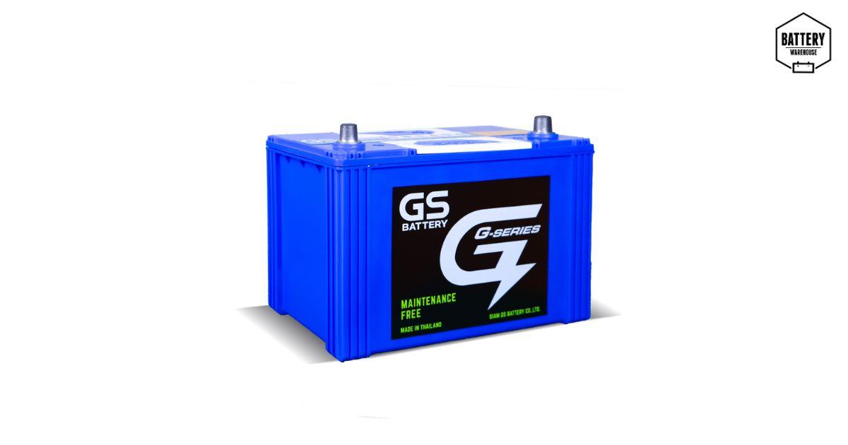 แบตเตอรี่รถยนต์ GS G-185R (JIS 95D31R-MF)