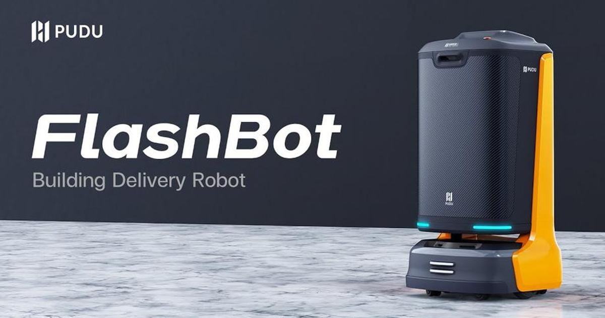 Ozone360 จำหน่ายหุ่นยนต์ส่งของในอาคาร FlashBot ขึ้นลิฟท์ได้