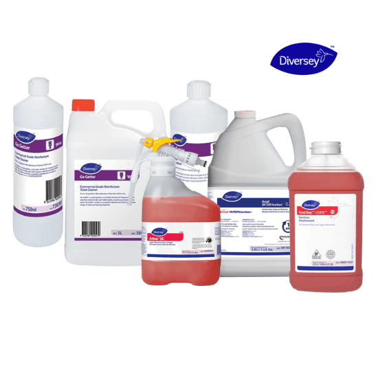น้ำยาทำความสะอาด Diversey ที่เหมาะสำหรับงานทุกประเภท
