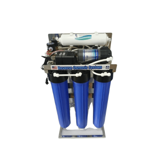 เครื่องกรอง RO TRT-300(STAND SS)150GPDX2)